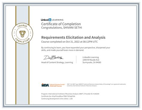 Shivani Sethi On Linkedin Certificate Of Completion