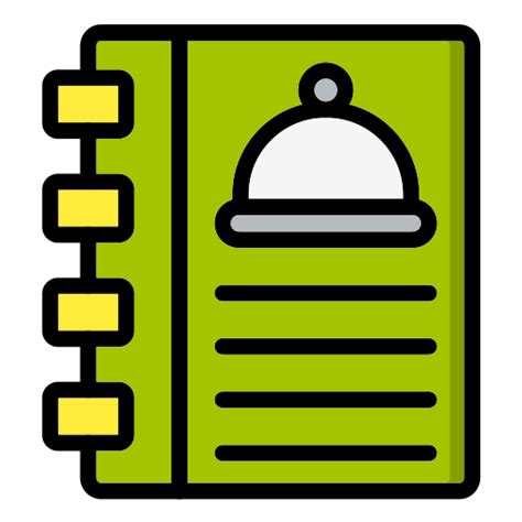 Cookbook Generic Color Lineal Color Icon