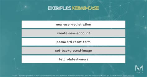 Kebab Case Définition Glossaire M Twice