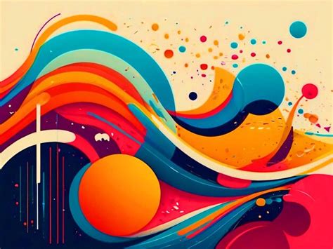Premium Photo Modern Style Abstraction With Composition Made Of