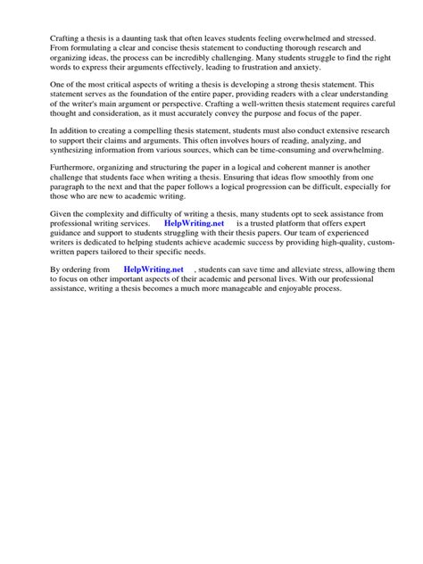 Definition Thesis Statement Pdf