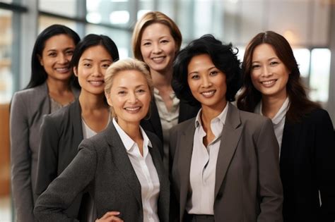 Premium Photo Group Of Women Standing Together