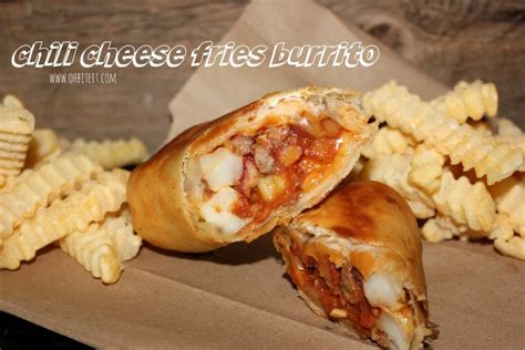 Wienerschnitzel Chili Cheese Fries Burrito