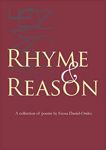 Rhyme And Reason Ebook Daniel Oniko Esosa Kindle Store