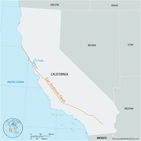 San Andreas Fault California Earthquakes Plate Tectonics Britannica