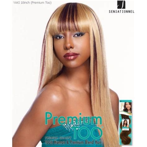 Sensationnel Premium Too Yaki 18 Human Weave Extensions