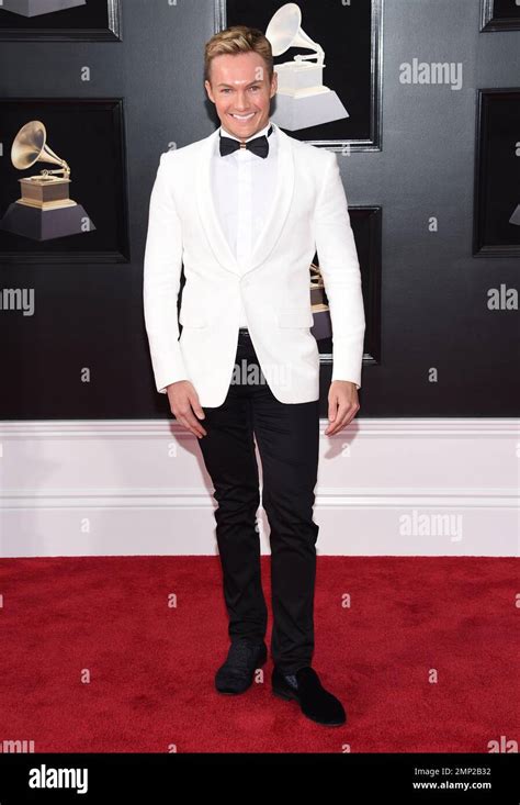 Dean Mccarthy Arrives At The 60th Annual Grammy Awards At Madison Square Garden On Sunday Jan