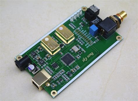 New 1pc Xmos Xu208 Asynchronous Usb Coaxial Optical Output Digital Interface Iis Dsd256 Spdif
