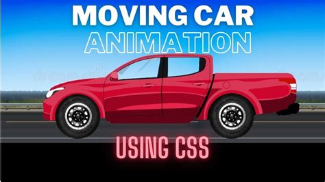 moving car using css animation part i youtube