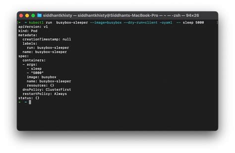 Understanding Kubernetes Commands And Arguments