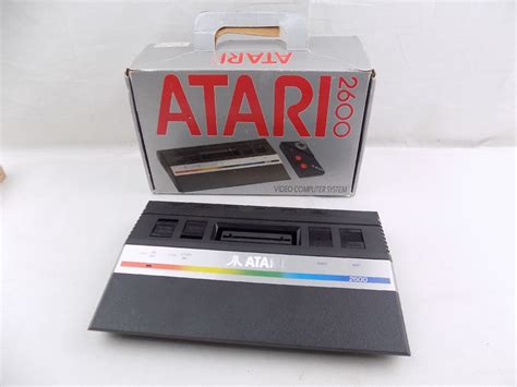 Boxed Atari 2600 Jr Video Computer System Console Box Only Starboard Games