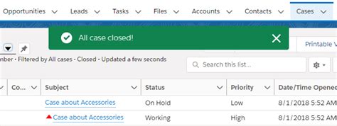 SimplySfdc Salesforce Mass Close Case