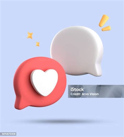 말풍선 아이콘의 3d 렌더링 3d 파스텔 채팅 아이콘 세트 3d 말뚝 거품의 집합입니다 채팅 상자 메시지 상자 채팅 아이콘이