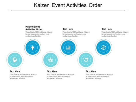 Kaizen Event Activities Order Ppt Powerpoint Presentation Portfolio