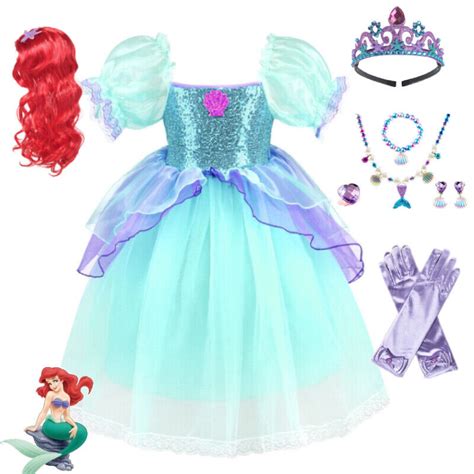 Ariel Princess Dress Up Who Disney Princess Ariel Costume Shoes By