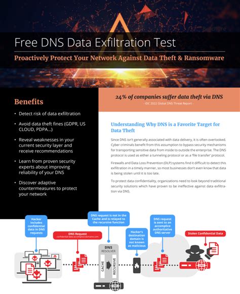 Free Dns Data Exfiltration Test Efficientip