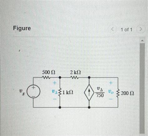solved figure 1 of 1use the node voltage method to find vo