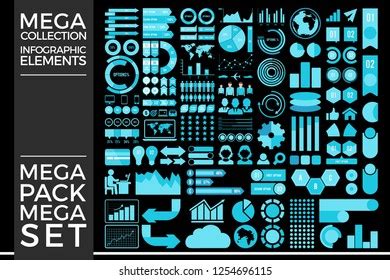 Hud Elements Interface Gui Ui Ux Stock Vector Royalty Free 1850884459