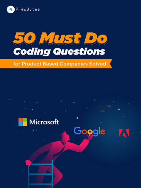 50 Must Do Coding Questions Pdf Pointer Computer Programming Software Engineering