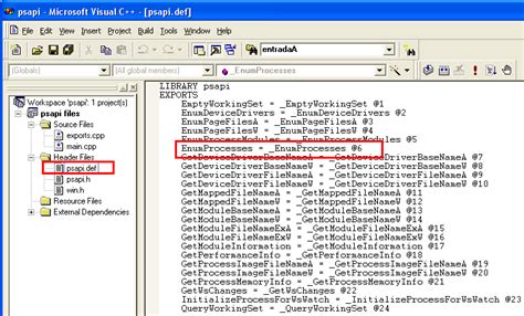 Dll Wrapper Making Our Own Psapidll With Def Go4expert