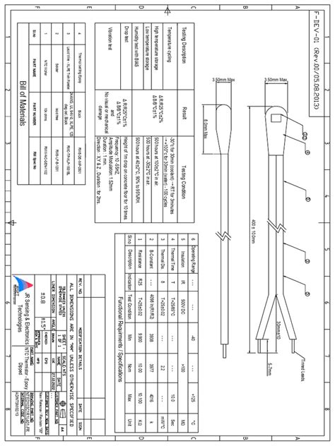 Jr Sensor Data Sheet Temperature Sensor With Ul 94v 0 Grade Pdf Electricity Applied And