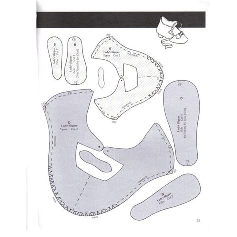 Pdf Copy Vintage Sewing Patterns Book Make Doll Shoes Work Inspire