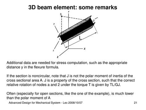 PPT Bars And Beams FEM Linear Static Analysis PowerPoint Presentation ID 3544199
