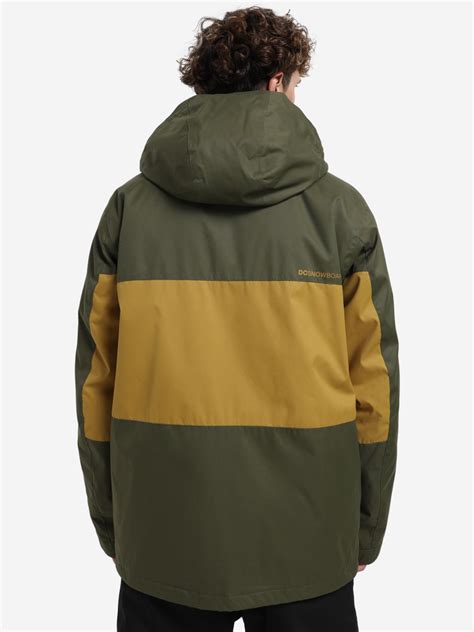 Куртка утепленная мужская Dc Shoes Defy зеленый цвет — купить за 48240 тг со скидкой 50 в