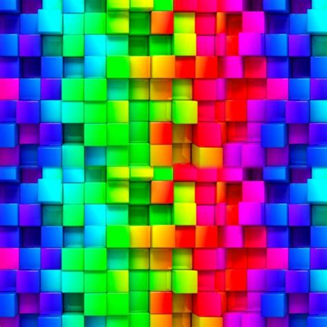 Color Cubes Pattern