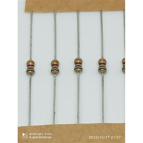 Resistor 56 Ohm 1 8w Per 100pcs Shopee Philippines