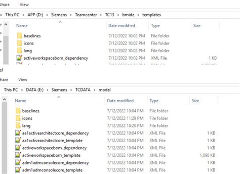 What Is The Correct Bmide Dependent Template Directory To Point At When