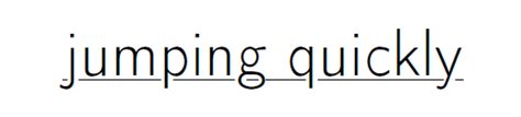 Formatting Underline Omitting The Descenders TeX LaTeX Stack Exchange