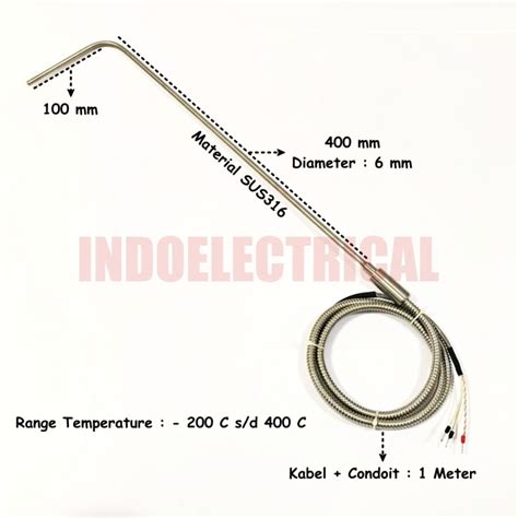 Jual RTD PT100 MODEL L Kab Sidoarjo IndoElectrical Tokopedia
