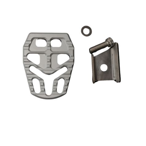 Rear Brake Foot Peg White Cnc Finish For Re Hunter 350 Modern Tech