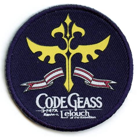 Code Geass Lulu Symbol Patch Lelouch Of The Rebellion Embroidered Iron