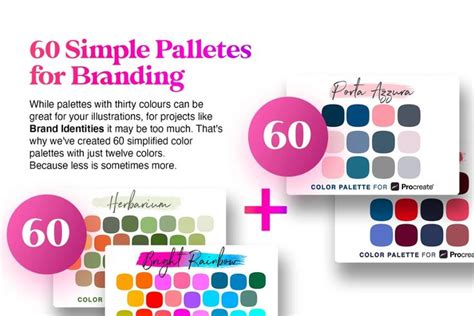 120 Procreate Color Palettes Bundle A Palette Add On By Radekbroz Website Color Palette
