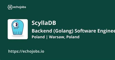 Scylladb Is Hiring Backend Golang Software Engineer Poland Warsaw Poland Emea Remote Israel