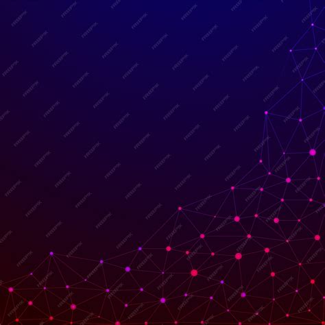 premium vector blockchain network concept distributed ledger