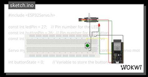 Led Iot Exercise 1 Wokwi Esp32 Stm32 Arduino Simulator
