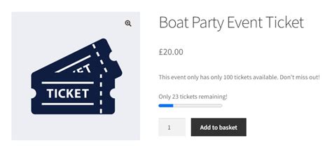 WooCommerce Stock Status Progress Bar ECommerce Hints
