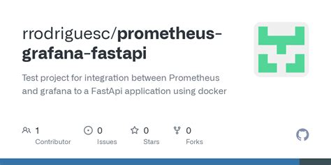 GitHub Rrodriguesc Prometheus Grafana Fastapi Test Project For Integration Between Prometheus