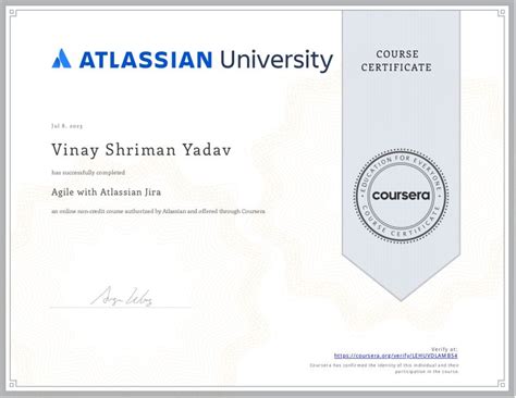 vinay yadav on linkedin i m happy to share that i ve obtained a new certification agile with…