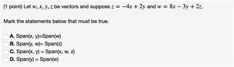 Solved 1 Point Let S Be A Linear Transformation From R2 To