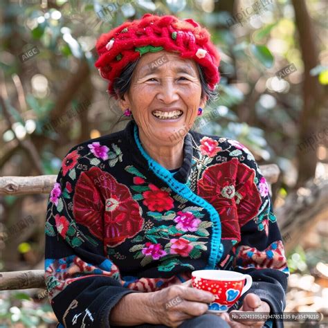 Ai创作图花腰傣妇女 佤族采茶女 土钵木奶奶 独龙族女 门巴族妇女 傈僳族妇女 南美拉祜族 彝族妇女 勤劳哈尼人 毛南族女性 哀牢山咖啡种植 拉祜族姑娘 普米族人 淳朴笑脸 纳西族妇女