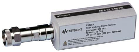 Keysight E9325A E Series Peak And Average Power Sensor
