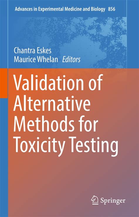 Validation Of Alternative Methods For Toxicity Testing Premiumjs Store