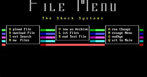 File Menu