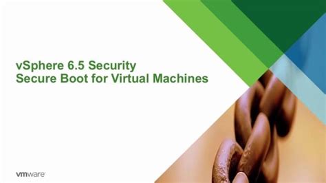 Vmware On Linkedin Watch How Virtual Machine Secure Boot In Vsphere 6