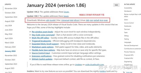 Visual Studio Code历史版本下载 知乎