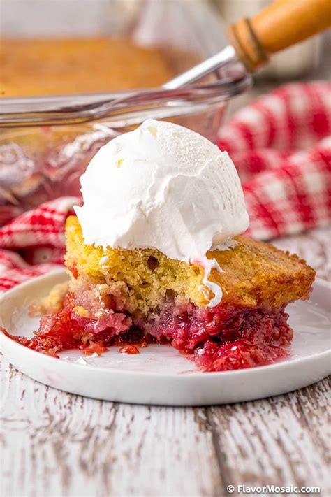 Raspberry Cobbler Flavor Mosaic